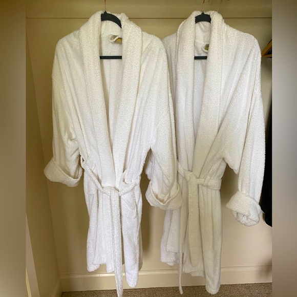 Intimates & Sleepwear | Two Guest Room Bath Robes Washed But Never Used ...